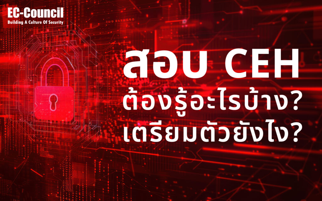 สอบ CEH ต้องรู้อะไรบ้าง? เตรียมตัวยังไงให้ผ่านในรอบเดียว - MC Edutech Solution